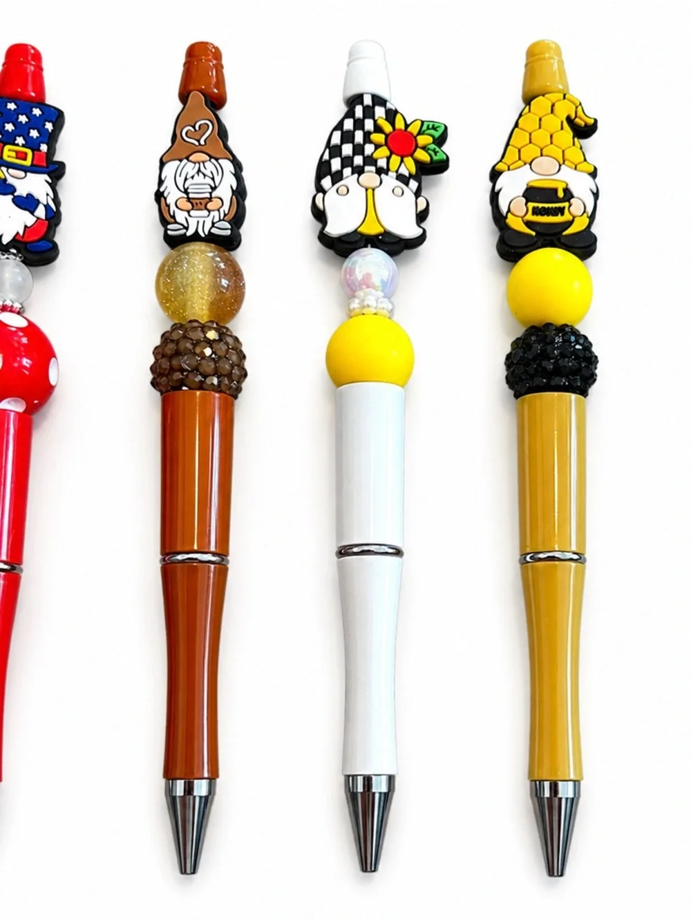 Handmade | Office | Set Of Six Handmade Gnome Themed Pens | Poshmark